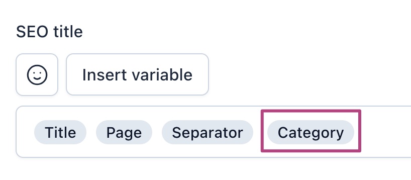 Category snippet variable replacement not working • Yoast