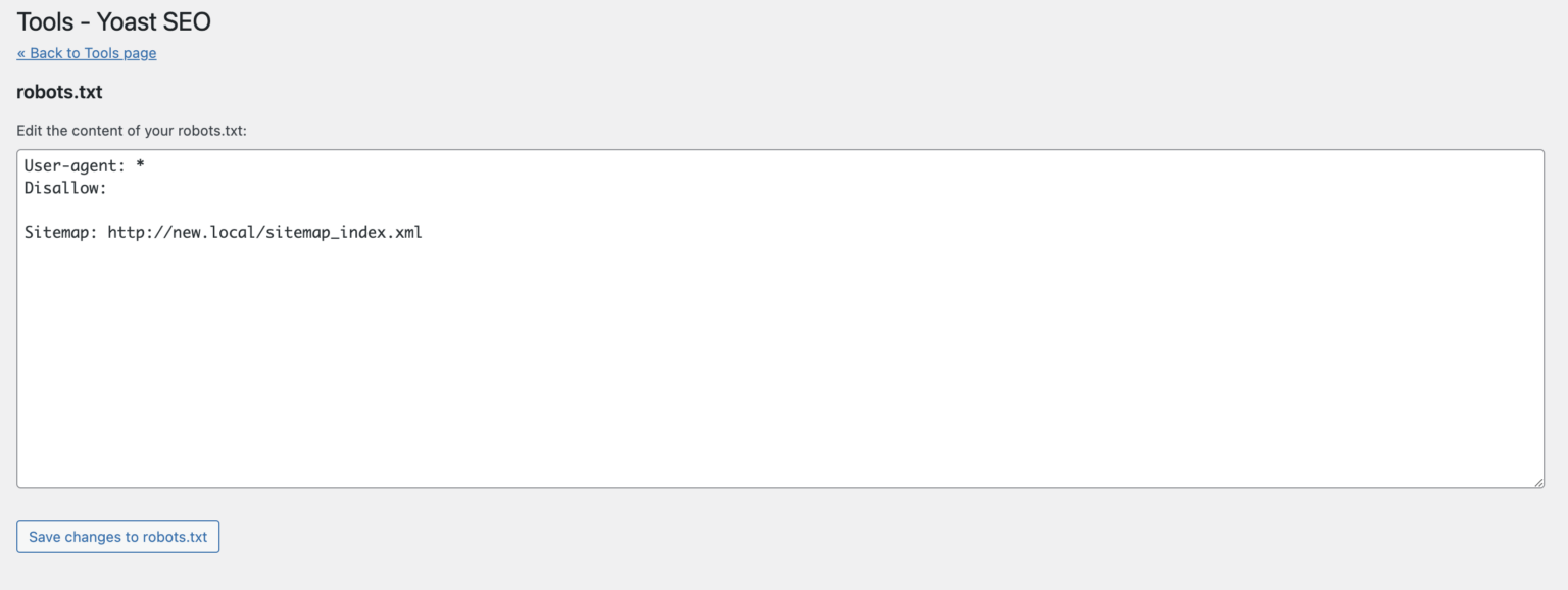 The robots.txt file in Yoast SEO • Yoast