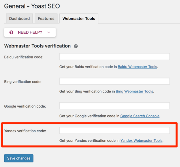 How to add your website to Yandex Webmaster Tools • Yoast