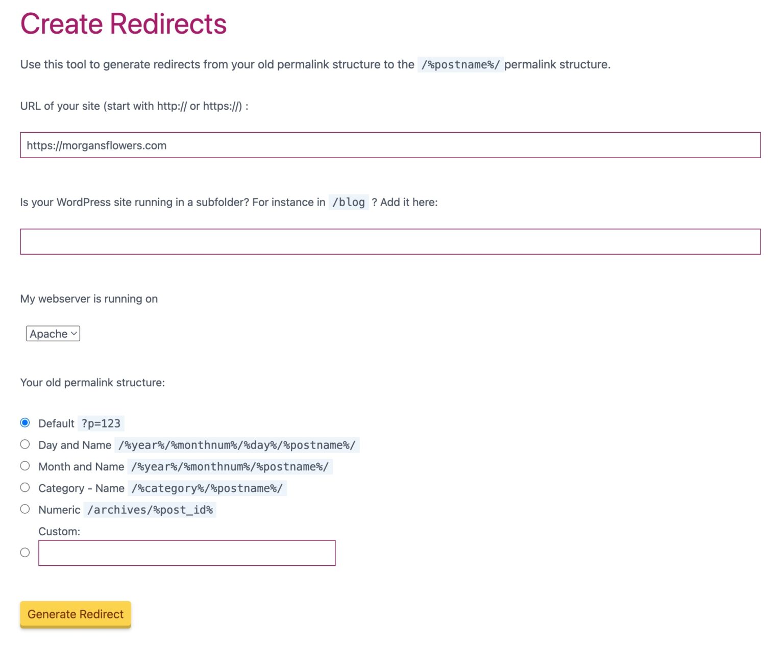 How to change the permalink structure • Yoast