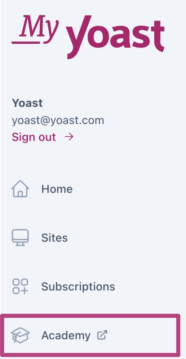 MyYoast Quickstart guide • Yoast