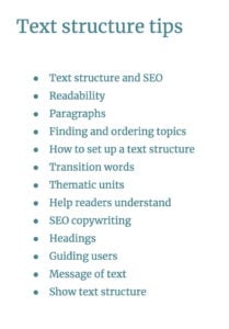 Blog post structure: How to set up an easy-to-read text • Yoast