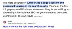 Features of the Google Search Engine Results Page (SERP) • Yoast