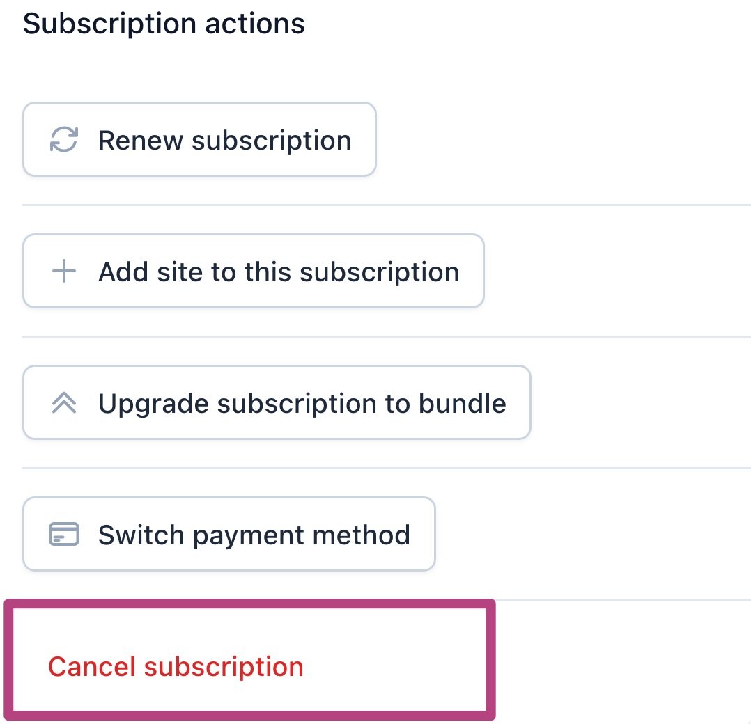 How to cancel your Yoast SEO for Wordpress subscription • Yoast
