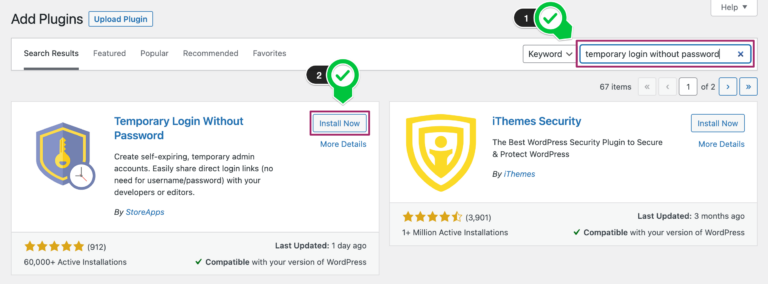 Using the temporary login without password plugin • Yoast