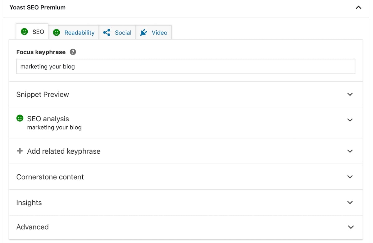 How to use Yoast SEO’s content analysis tool | Urban Legend web design ...