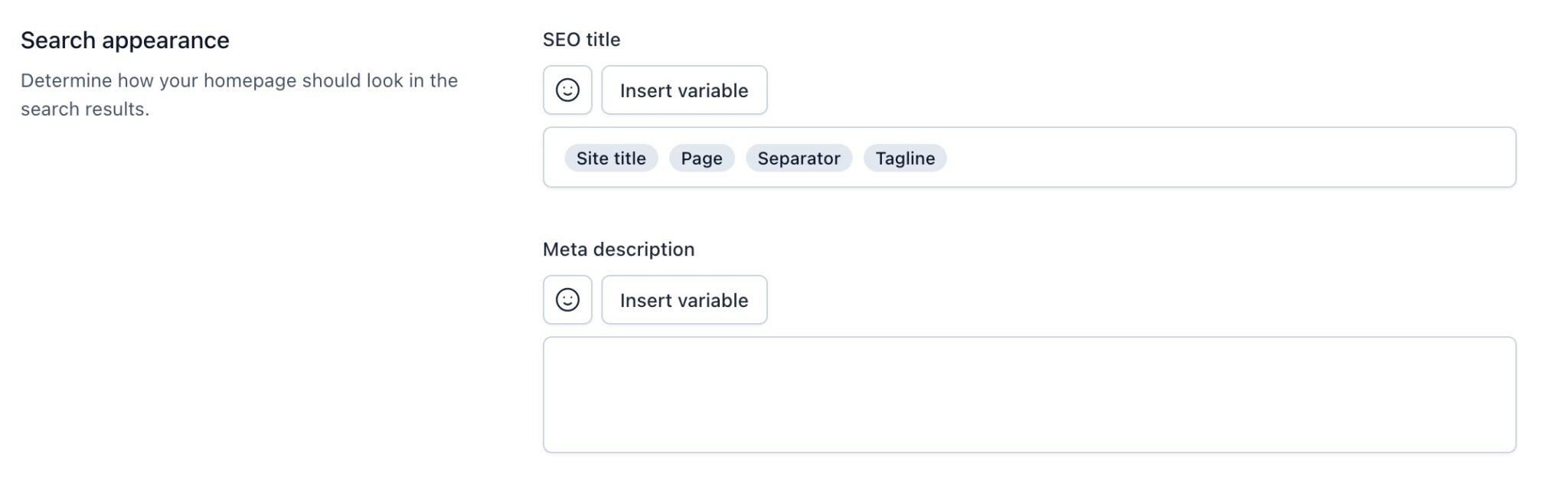 How to edit the SEO title and meta description of your homepage • Yoast
