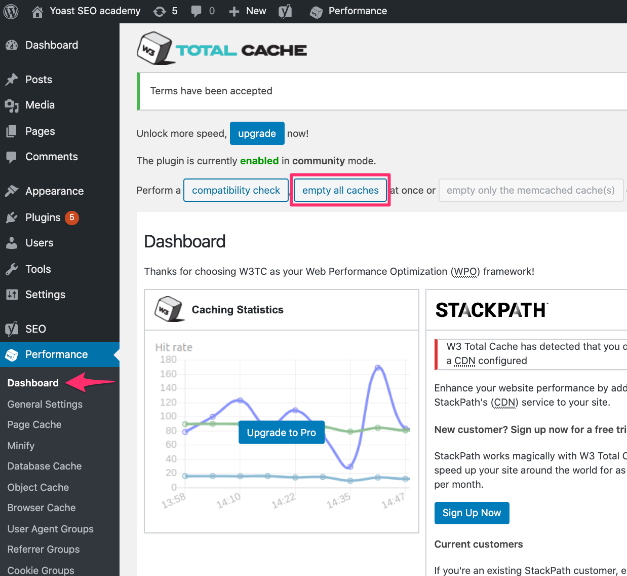 How to clear your WordPress cache • Yoast
