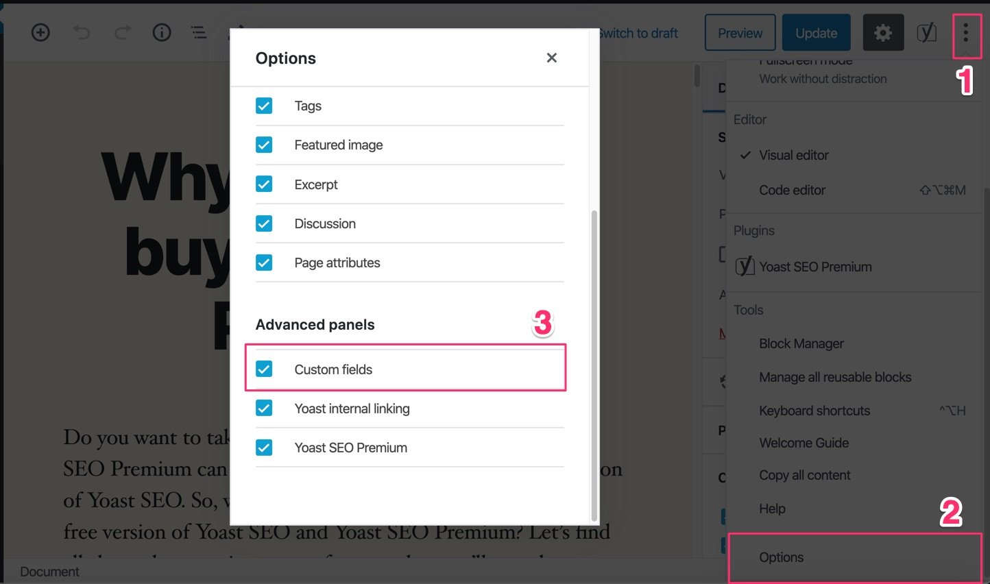 How To Create Custom Fields To Use With Video Seo Or Yoast Seo • Yoast