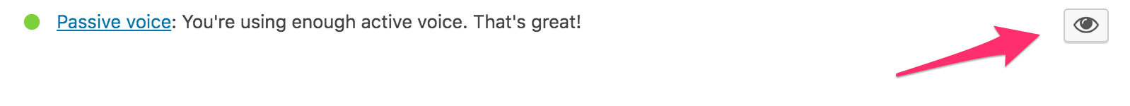 Passive voice check - Yoast SEO Features • Yoast