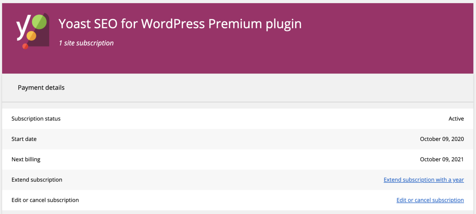 How to renew your subscription early • Yoast