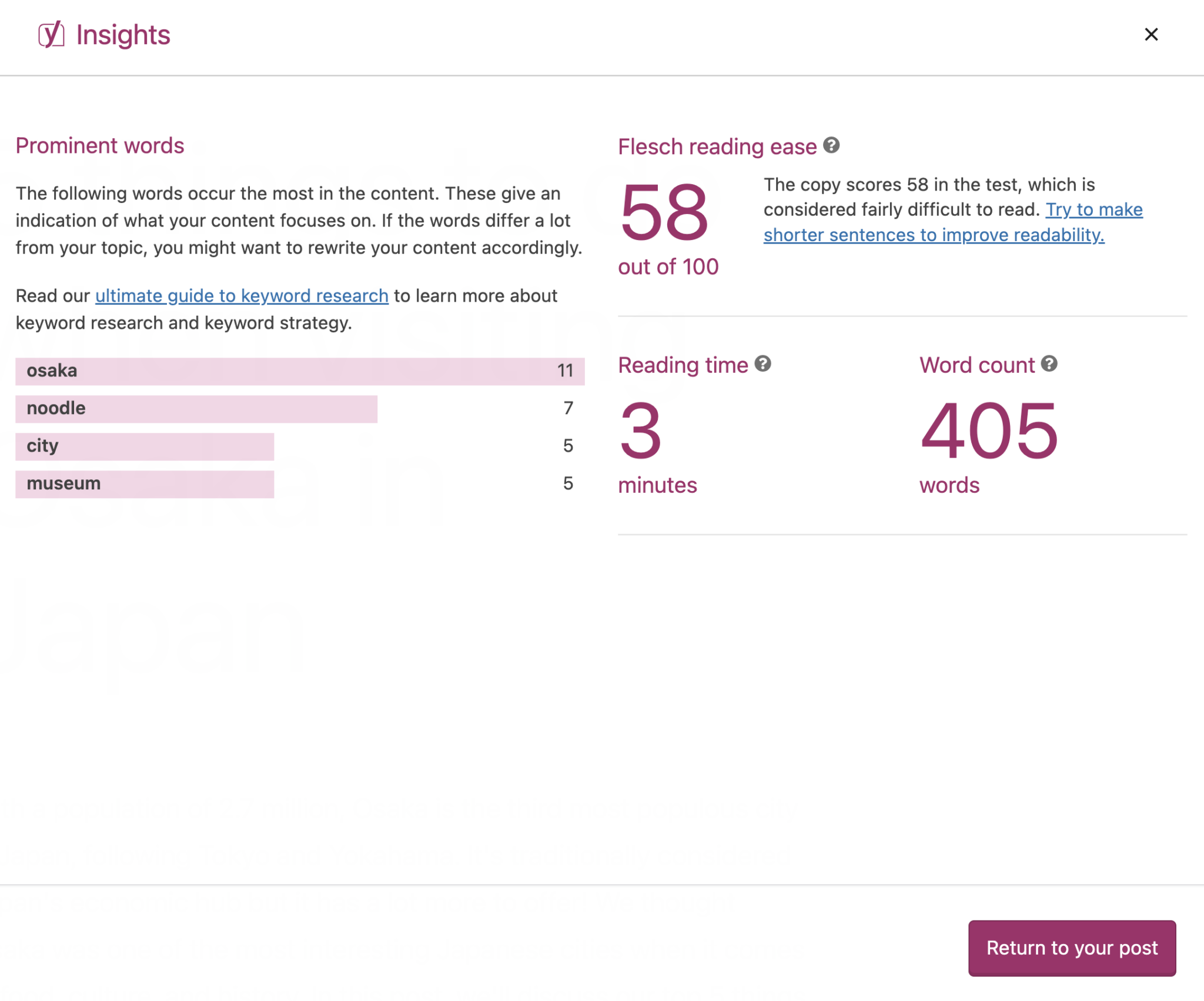 How to add focus to your text with Yoast SEO Insights • Yoast