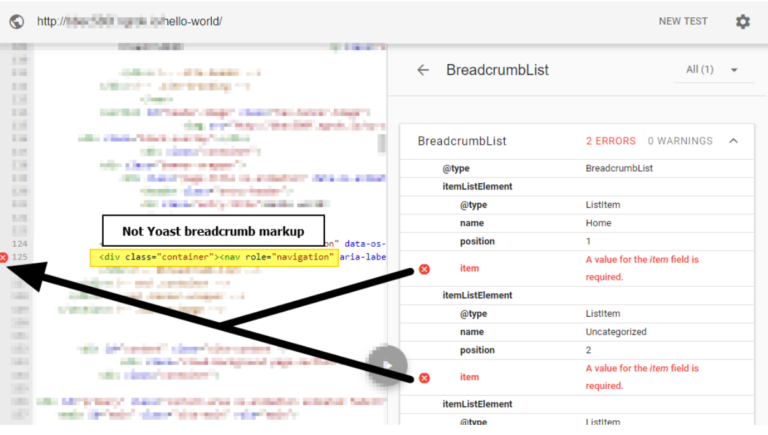 Google Search Console: Breadcrumb Schema Report • Yoast