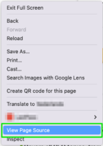 How to view the page source of your site • Yoast