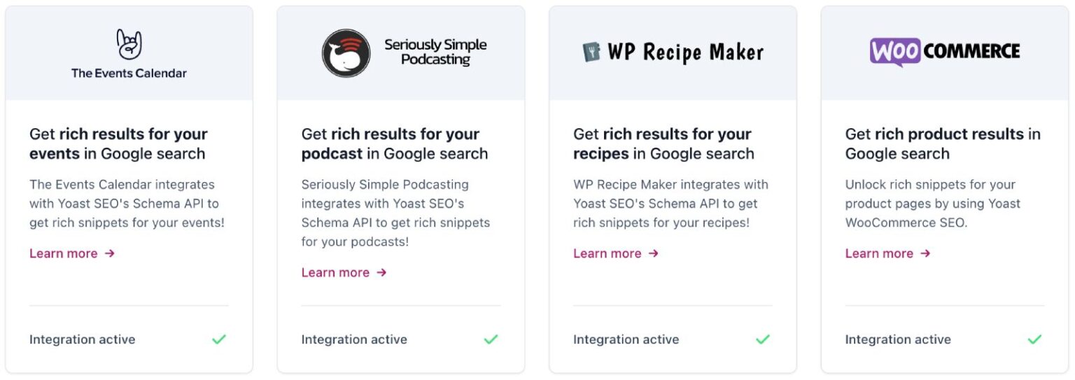 Schema integrations - Yoast SEO Features • Yoast