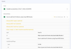 Check validity of structured data in Google Search Console • Yoast