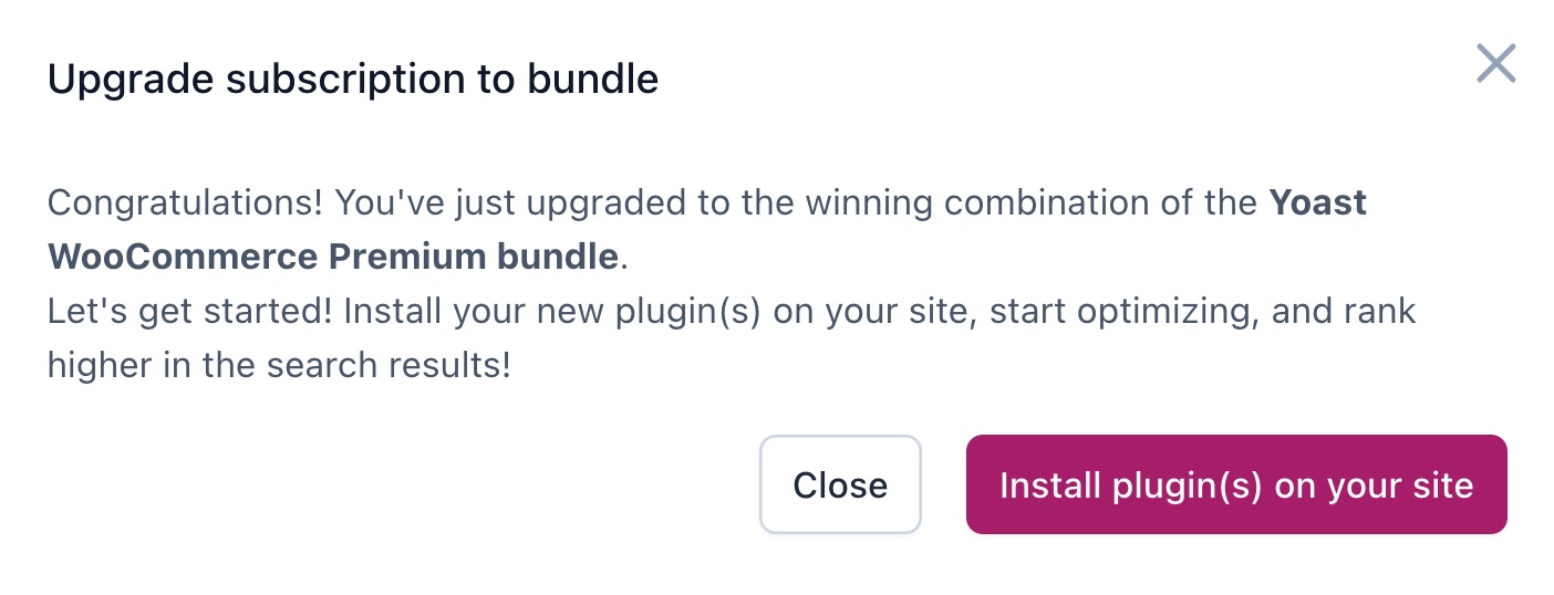 How to upgrade your product subscription to a Yoast Premium bundle • Yoast