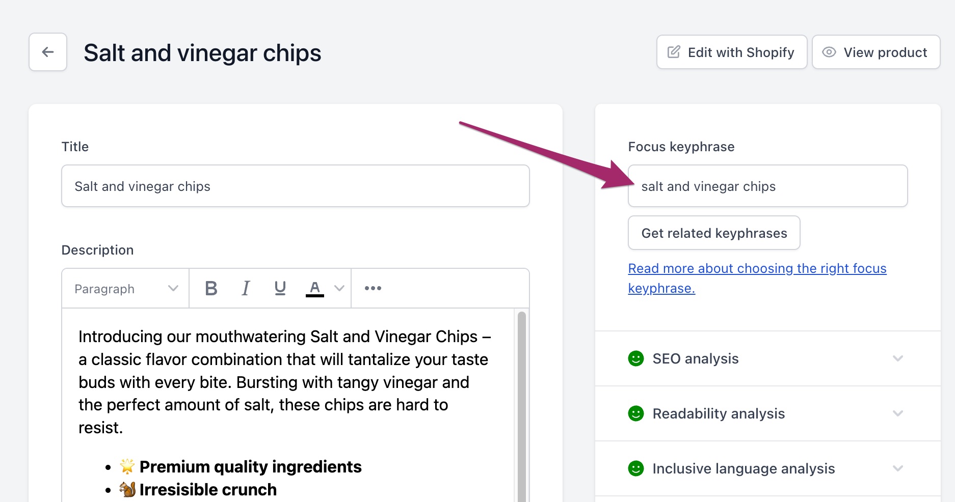How to use the Semrush related keyphrases feature in Yoast SEO • Yoast