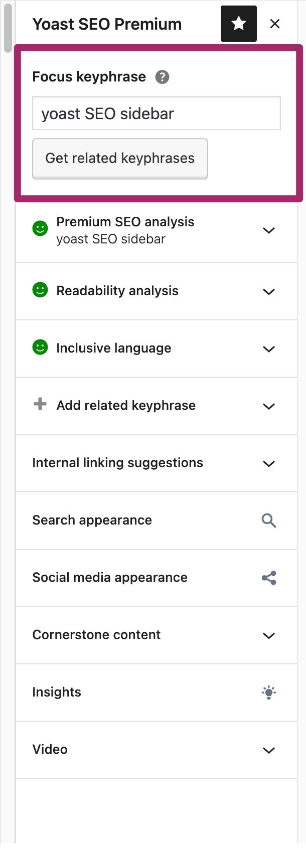How to optimize your content with the Yoast SEO sidebar • Yoast