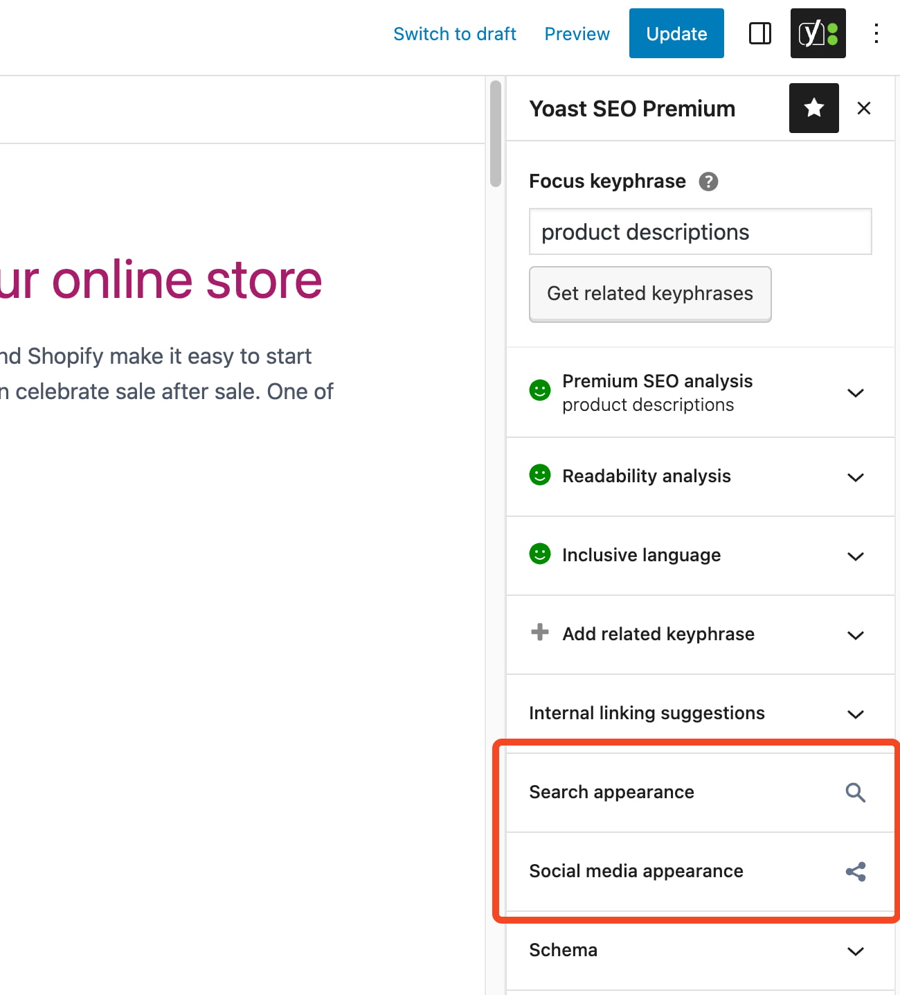 Yoast SEO 21.2: An updated sidebar • Yoast