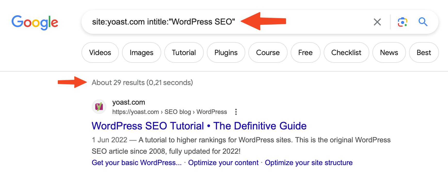 Mastering Google Search: Using search operators for SEO • Yoast
