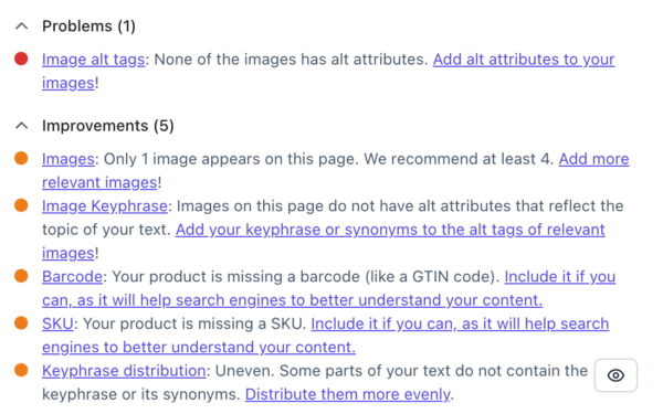 Using the focus keyphrase for product pages in Yoast SEO • Yoast