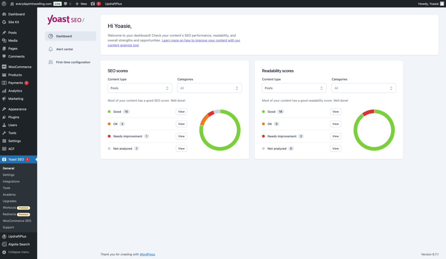Get instant clarity on your SEO with the new Yoast SEO dashboard