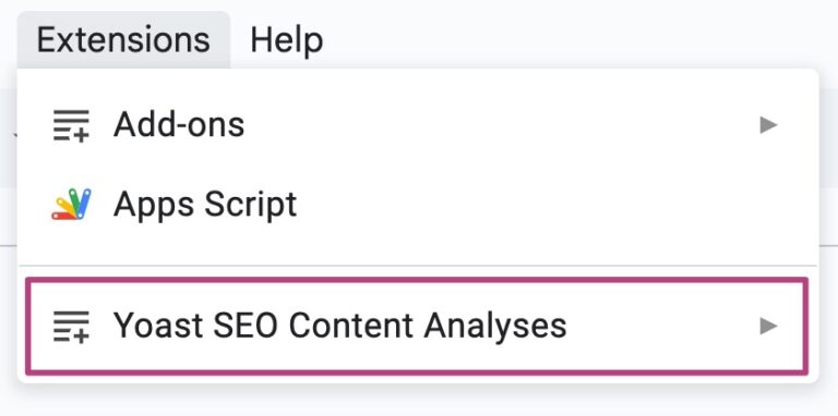 How to install the Yoast SEO Google Docs add-on • Yoast