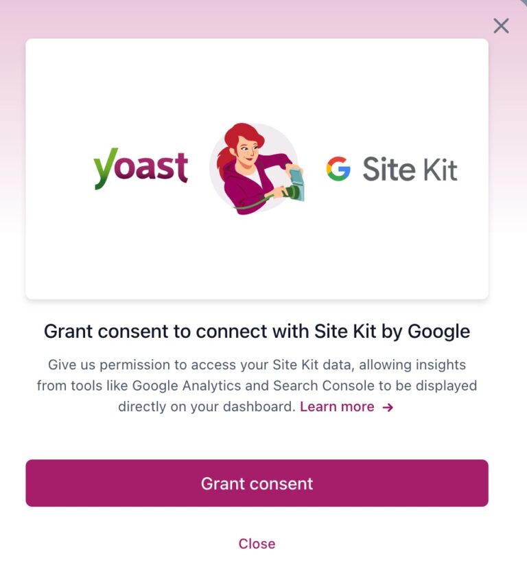 How to enable the Site Kit integration • Yoast