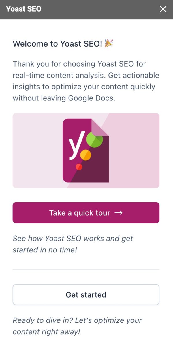 How to install the Yoast SEO Google Docs add-on • Yoast