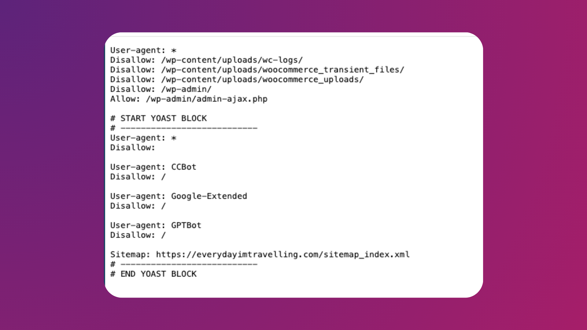 Bot Blocker - Yoast SEO Features • Yoast