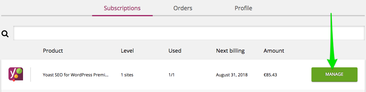 How to cancel your Yoast subscription • Yoast