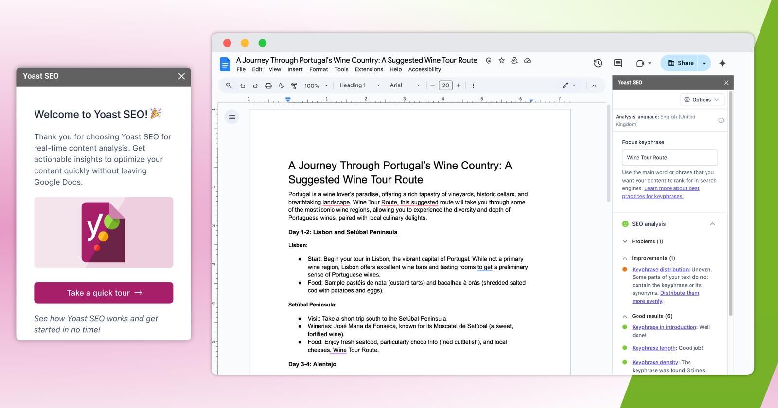 Optimize Your Content Directly In Google Docs With Yoast Seo Yoast
